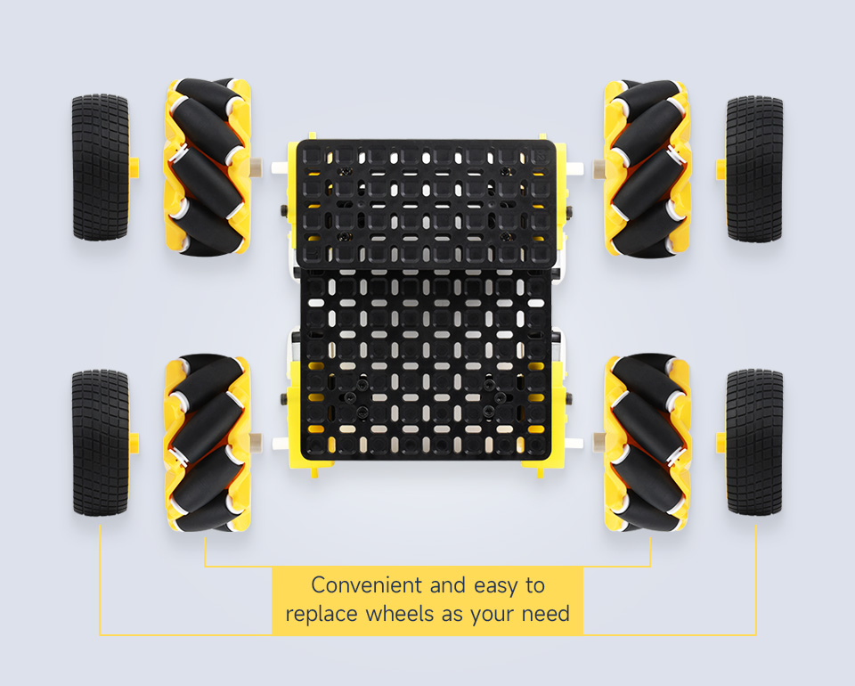 Robot Chassis Kit (NS) | Buy in Australia | WS-24417 | Core Electronics