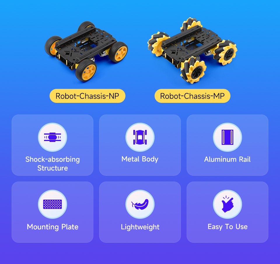 Robot Chassis Kit (NS) | Buy in Australia | WS-24417 | Core Electronics