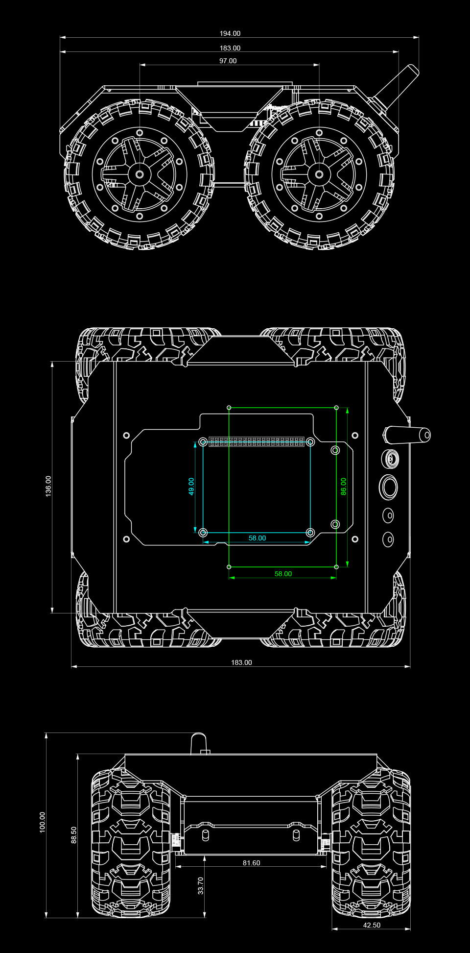 WAVE ROVER (With ESP32 Module) | Buy in Australia | WS-25376 | Core ...