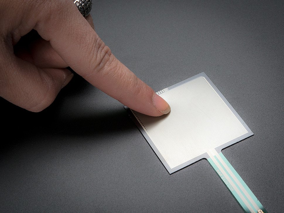 Square Force-Sensitive Resistor (FSR) - Interlink 406 | Buy in ...