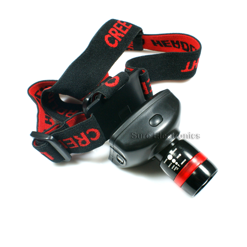 5W Cree LED 300lm Zoomable Headlamp Flashlight | Buy in Australia | 017 ...