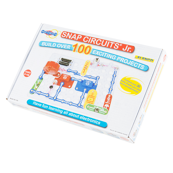 Snap Circuits Jr. - 100 Experiments | Buy in Australia | KIT-14315 ...