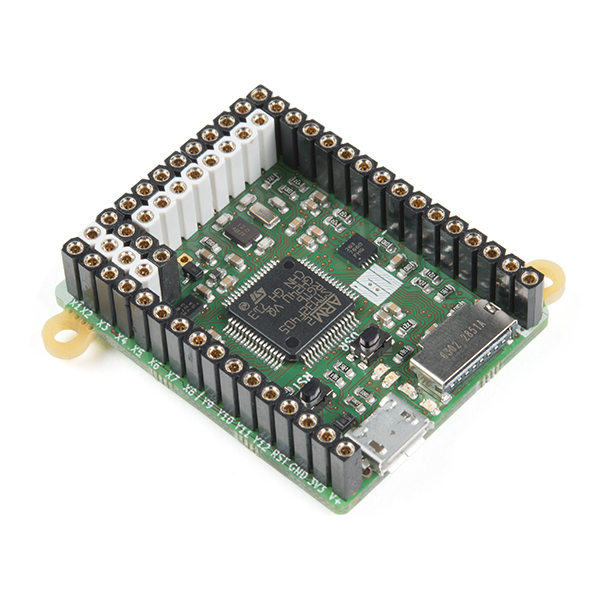 MicroPython pyboard v1.1 (with Headers) | Buy in Australia | DEV-14413 ...