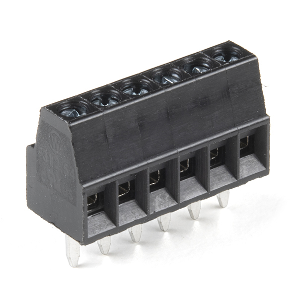 Screw Terminals 2.54mm Pitch (6-Pin) | Buy in Australia | PRT-16499 ...