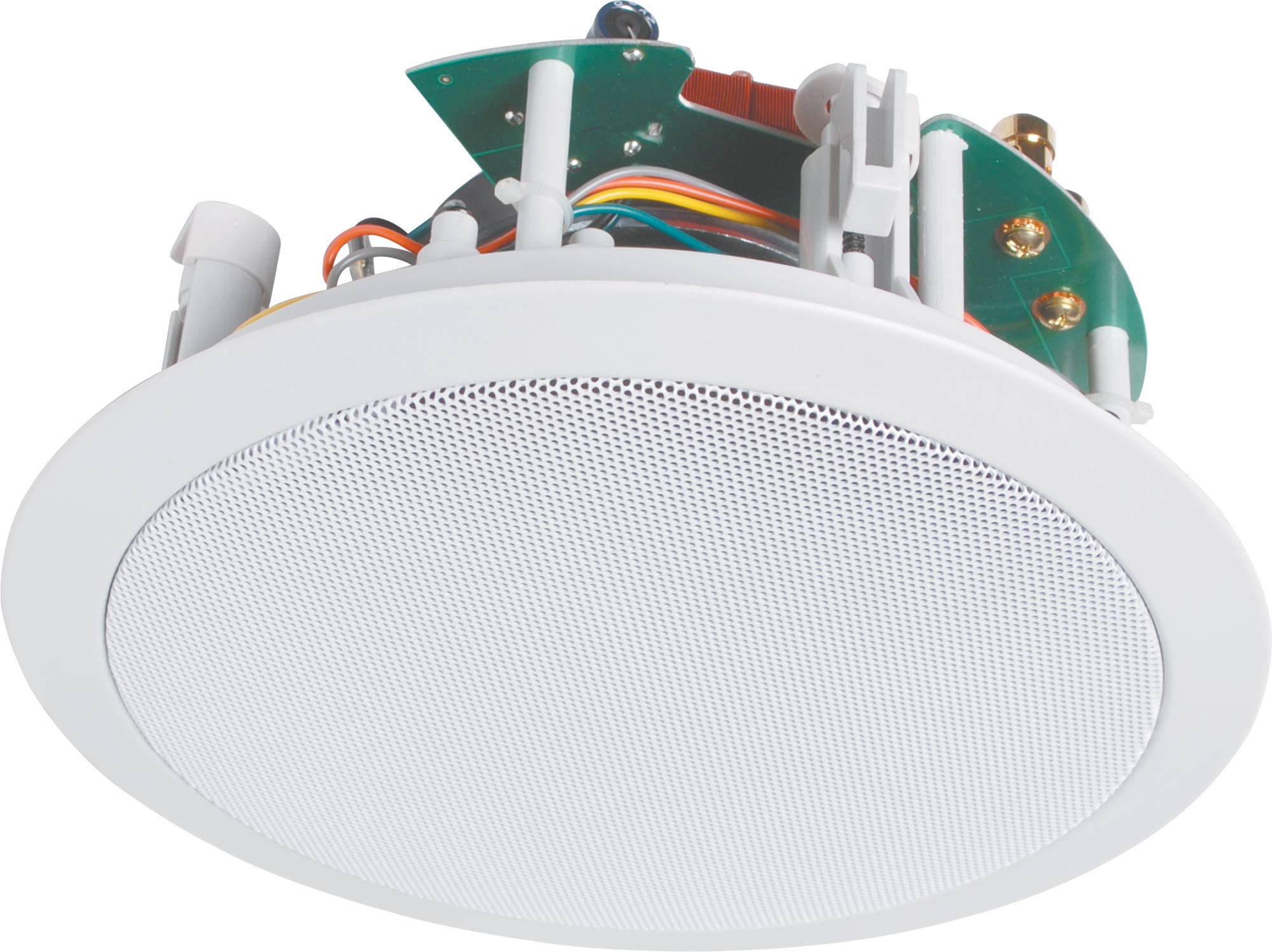 165mm 100W 2 Way Round Platinum Ceiling Speaker Pair | Buy in Australia ...