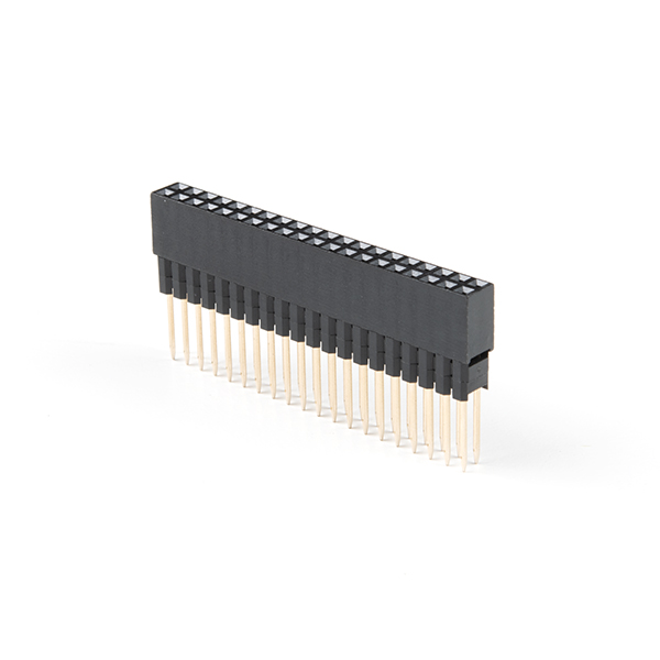Extended GPIO Female Header - 2x20 Pin (13.5mm/9.80mm) | Buy in ...