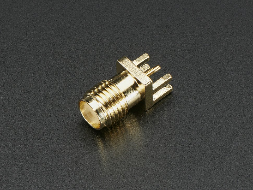 Edge-Launch SMA Connector for 1.6mm / 0.062 Thick PCBs | Buy in ...