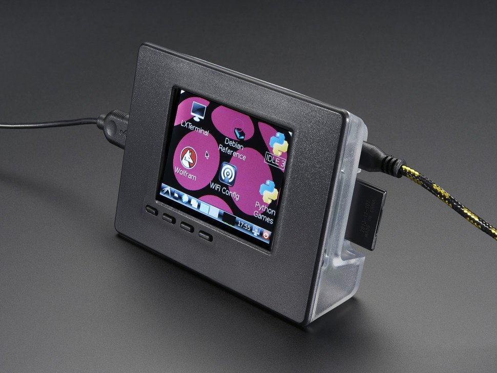 Enclosure for PiTFT - Raspberry Pi Model B | Buy in Australia | ADA1892 ...