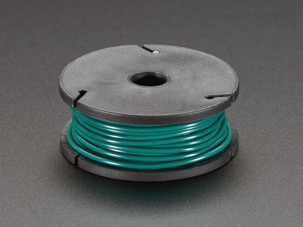 Stranded-Core Wire Spool - 25ft - 22AWG - Green | Buy in Australia ...
