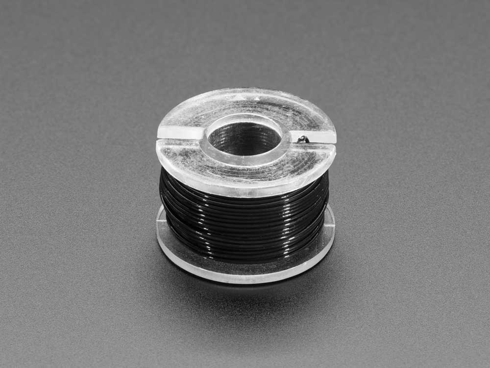 Ultra-Fine Stranded Wire Spool - 10 meters - 34AWG - Black | Buy in ...