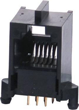 6P6C RJ12 Modular Socket PCB Mount | Buy in Australia | AP1405 | Core ...