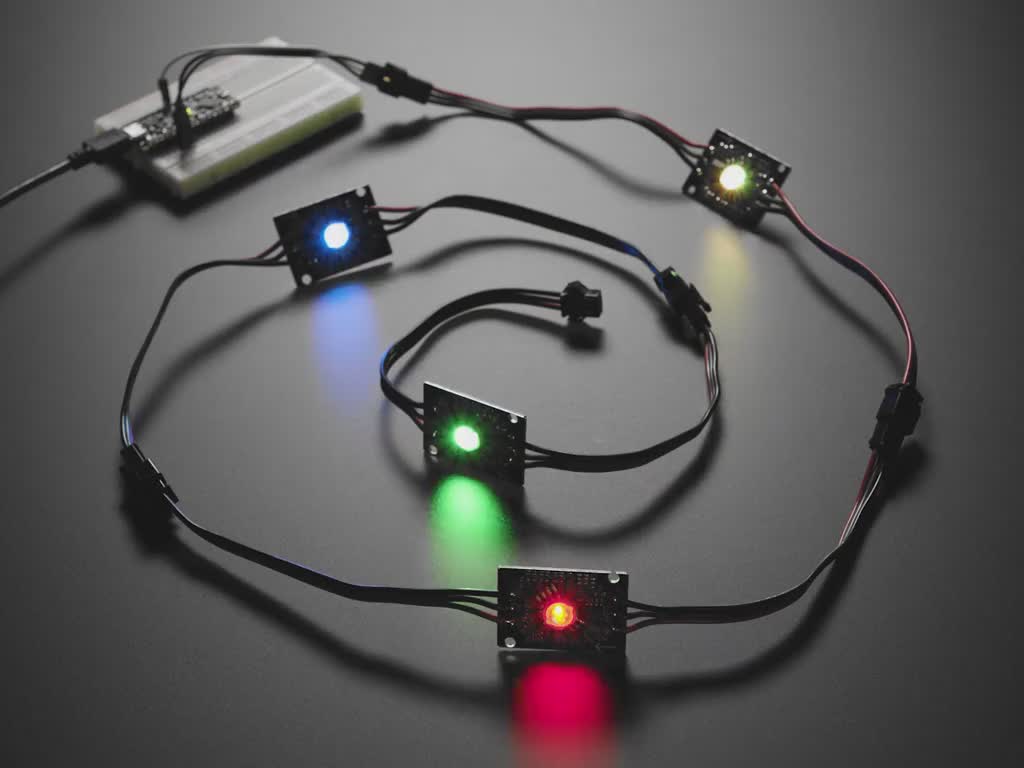 Ultra Bright 4 Watt RGBW NeoPixel LED - Natural White - ~4000K | Buy in ...