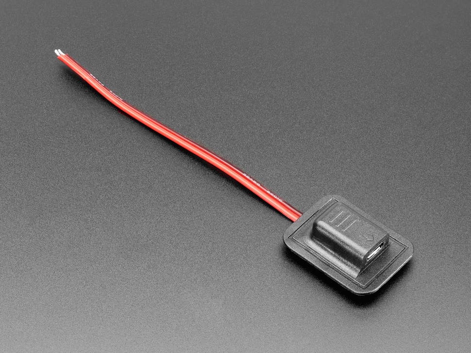 Sewable USB Micro B Power Jack Connector | Buy in Australia | ADA6076 ...