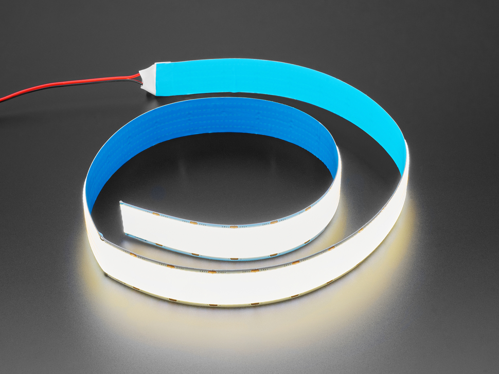 Ultra Flexible LED Ribbon Strip - 30mm Wide - 1 Meter long - Neutral ...