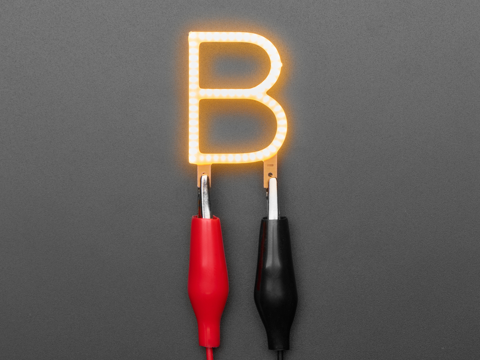 Alphabet LED Filament - Warm White Letter "B" | Buy in Australia ...