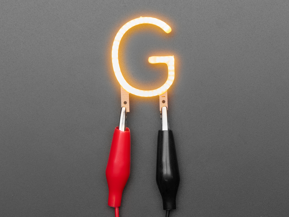 Alphabet LED Filament - Warm White Letter "G" | Buy in Australia ...