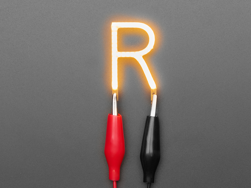 Alphabet LED Filament - Warm White Letter "R" | Buy in Australia ...