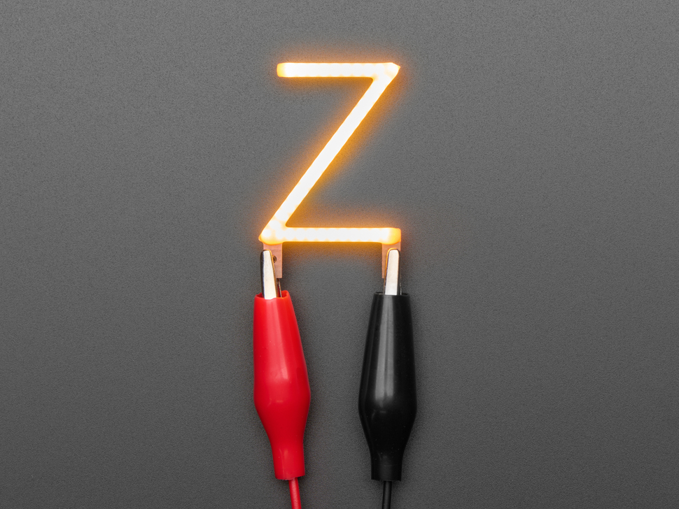 Alphabet LED Filament - Warm White Letter "Z" | Buy in Australia ...