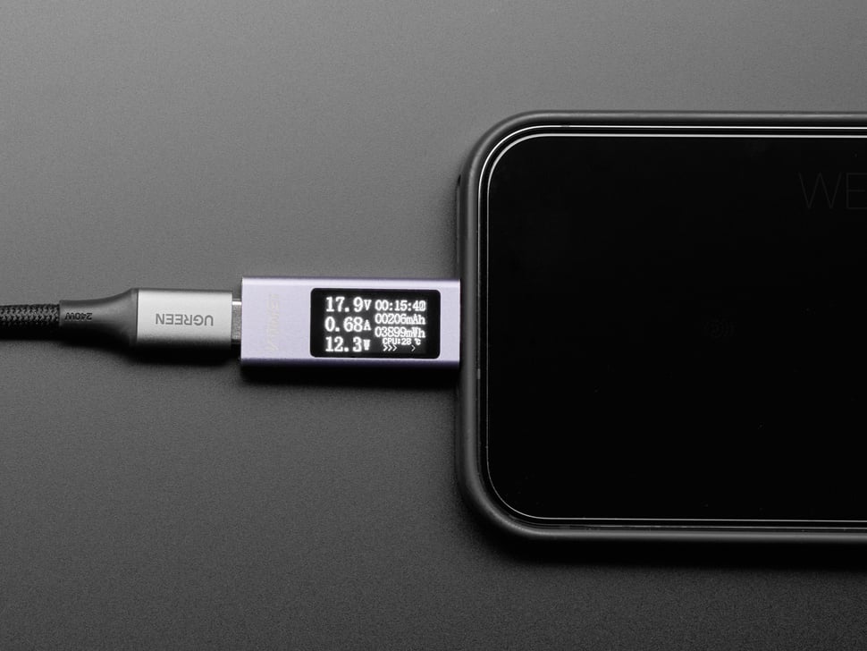 Mini OLED USB C Power Analyzer | Buy in Australia | ADA6271 | Core ...