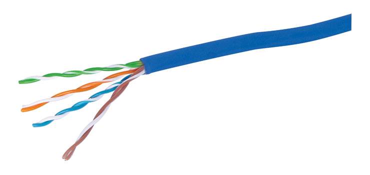 Blue Cat5e U/UTP LAN Data Cable (per metre) | Buy in Australia | AW7100 ...