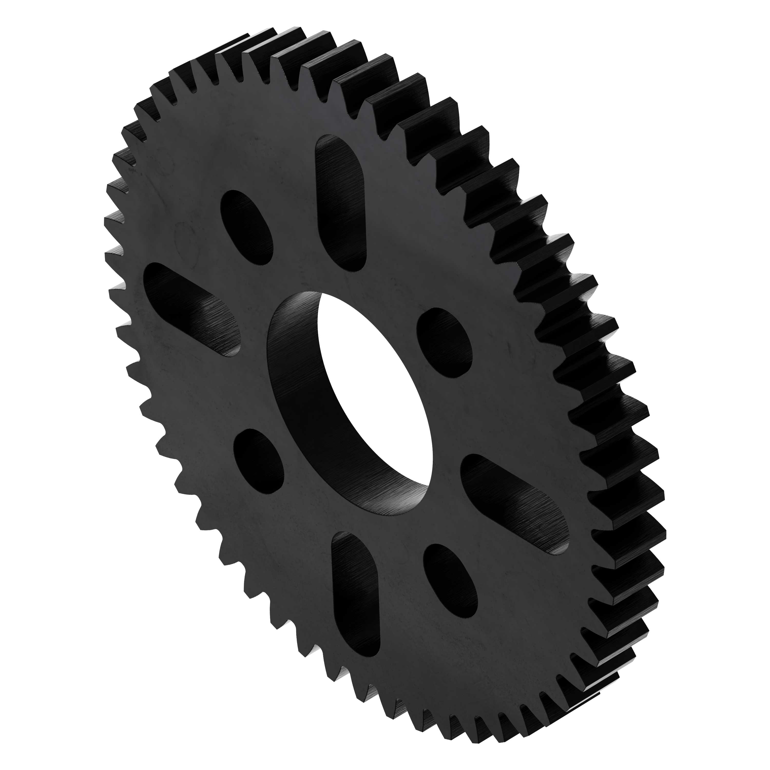 52 Tooth Hub-Mount Gear (MOD 0.8, 4mm Thick Acetal) | Buy in Australia ...