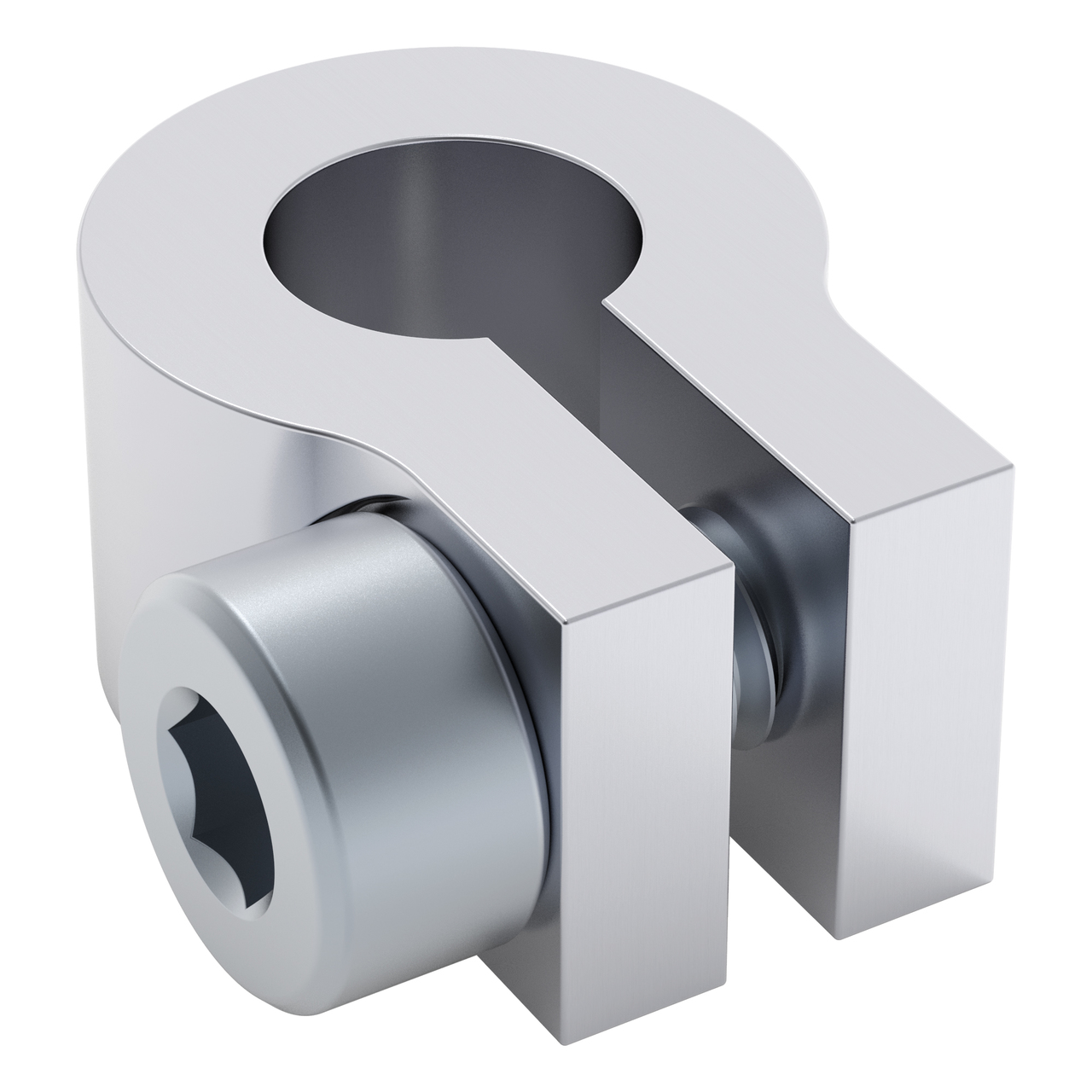 2905 Series Aluminum Clamping Collar (6mm Bore, 8mm Length) | Buy in ...