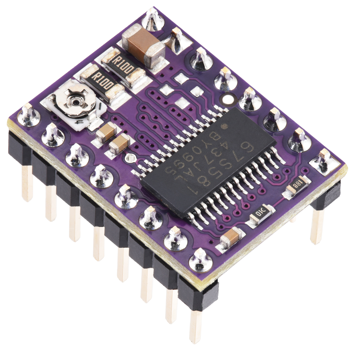 TB67S581FNG Stepper Motor Driver Carrier (Soldered Header Pins) | Buy ...