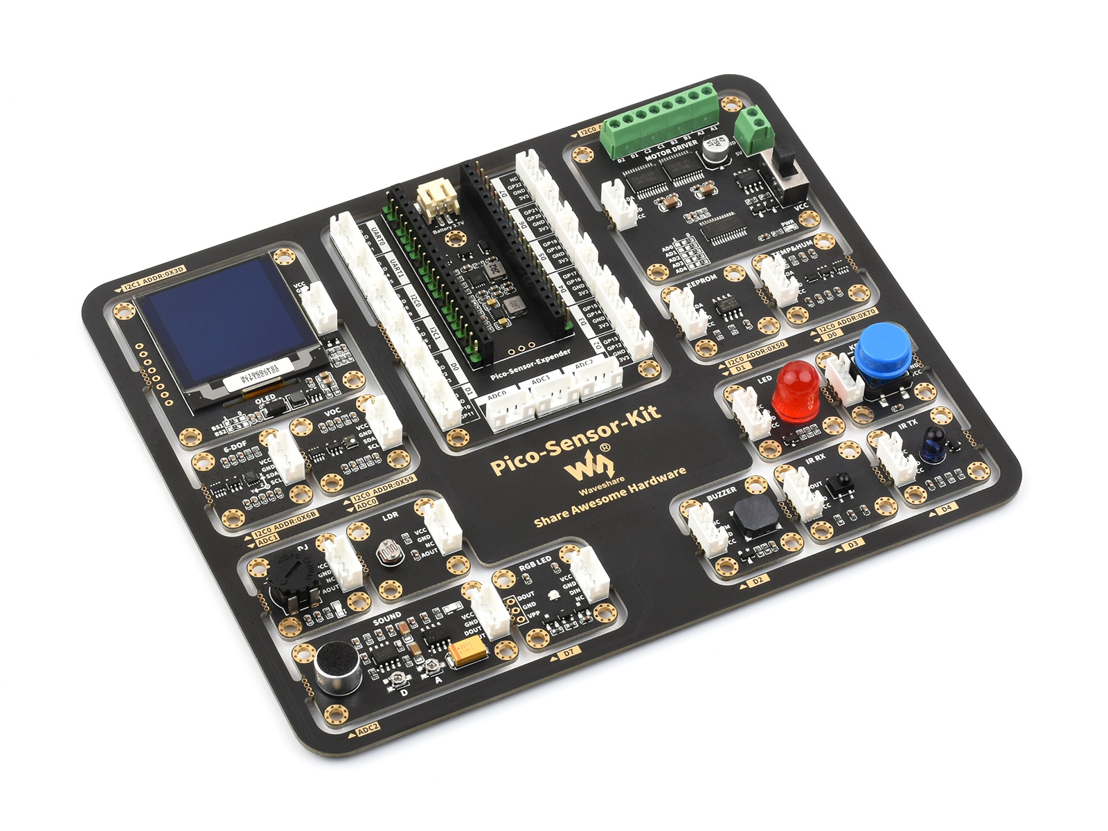 Pico Sensor Kit | Buy in Australia | WS-24004 | Core Electronics