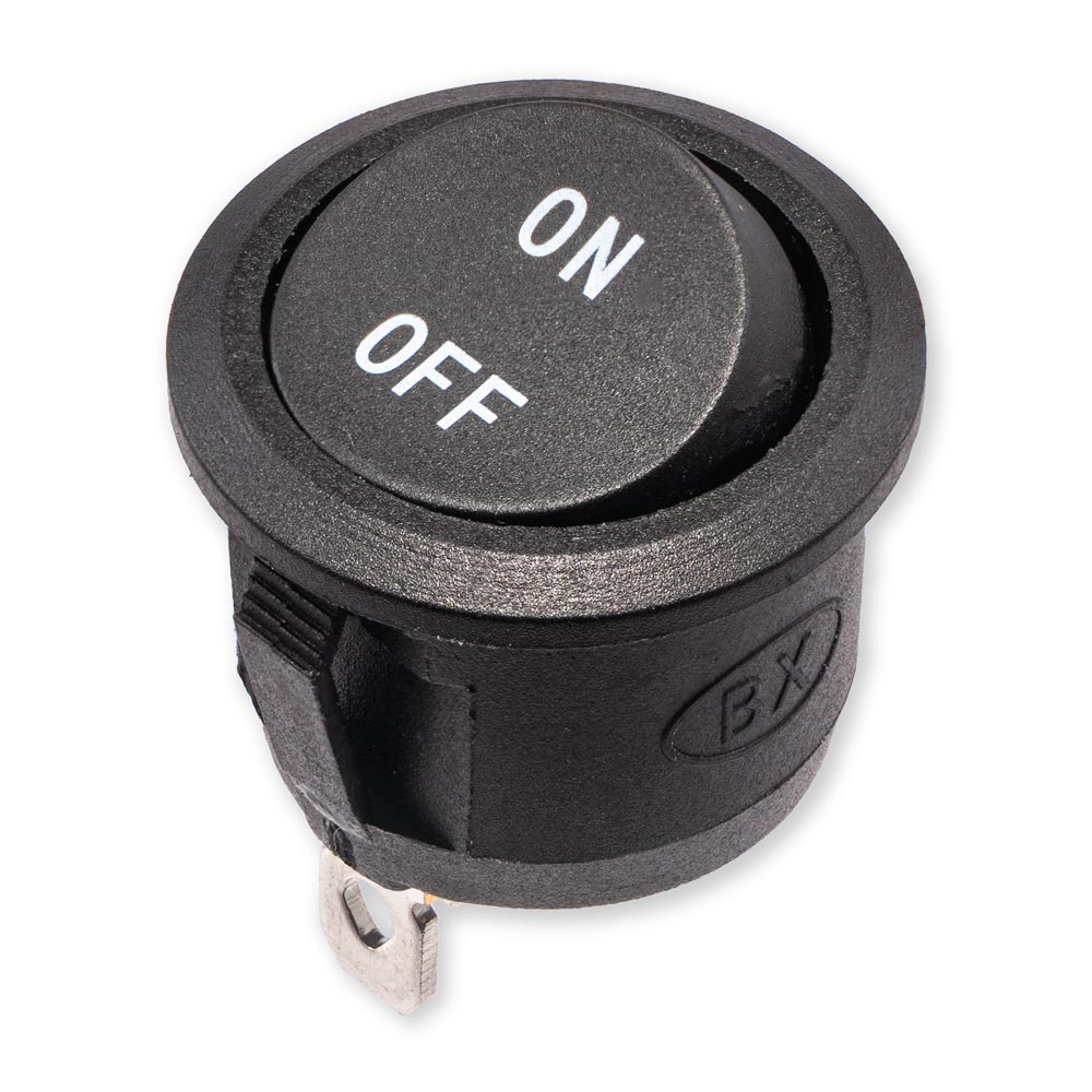 Rocker Switch - (SPST, round, on off) | Buy in Australia | CE10178 ...
