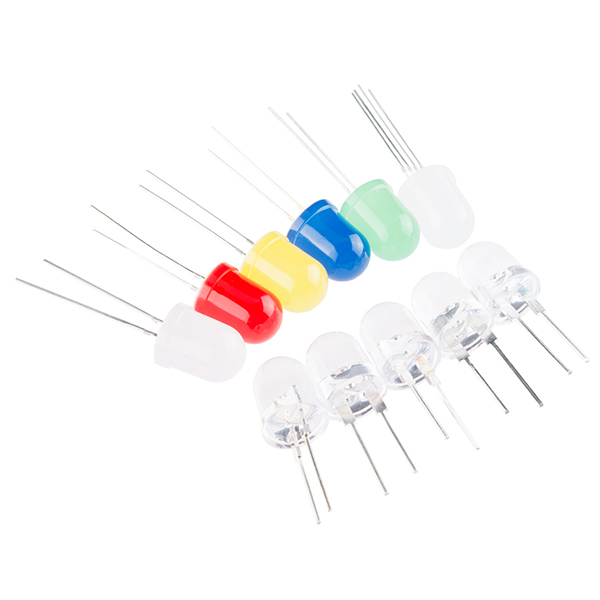 LED Mixed Bag - 10mm | Buy in Australia | COM-13326 | Sparkfun | Core ...