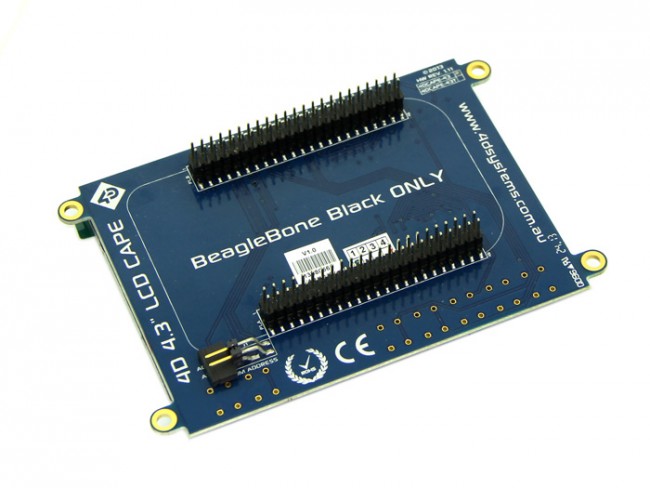 4.3 LCD Cape for BeagleBone Black - Touch Display (Seeed Studio) Australia