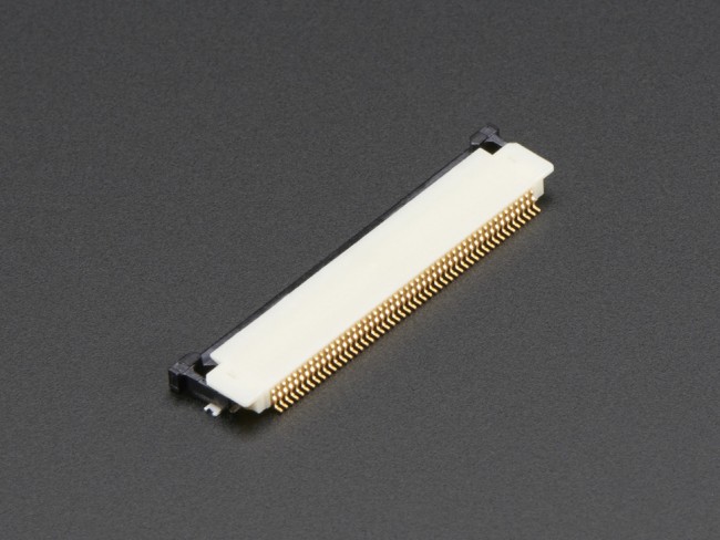 50-pin 0.5mm pitch top-contact FPC SMT Connector Australia