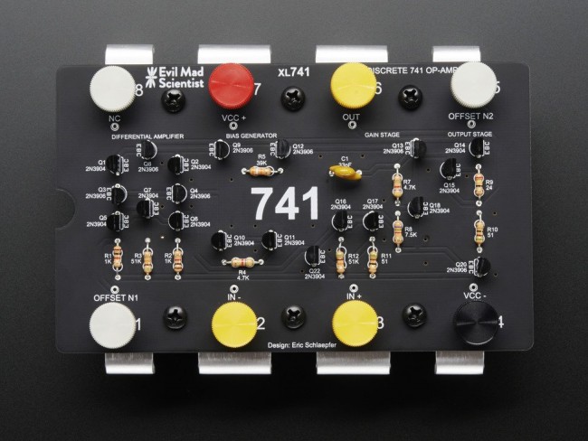 Evil Mad Scientist Labs XL741 Discrete Op-Amp Kit - v2.0 Australia