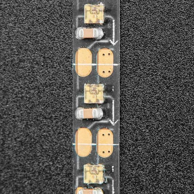 Ultra Skinny NeoPixel 1515 LED Strip 4mm wide - 0.5 meter long - 75 ...