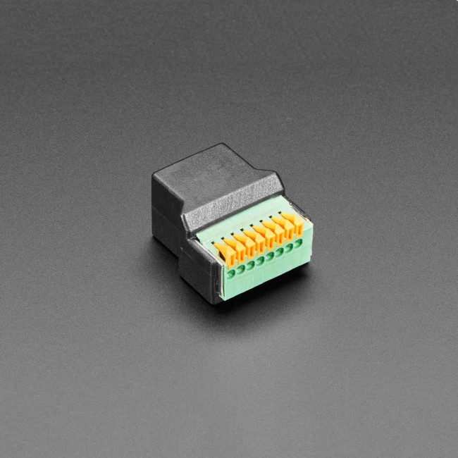 RJ-45 Ethernet Female Socket to Terminal Spring Block Adapter Australia