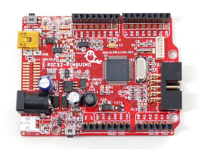 PIC32 Pinguino - PIC32MX440F256H dev board Australia