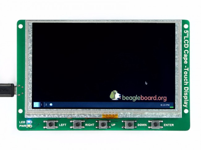 5 Inch BeagleBone Green LCD Cape with Resistive Touch (Seeed Studio ...