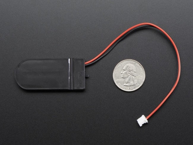 2 x 2032 Coin Cell Battery Holder - 6V output with On/Off switch Australia