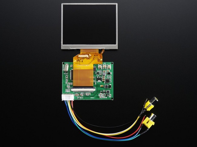 NTSC/PAL (Television) TFT Display - 3.5 Diagonal | Adafruit ADA913 ...