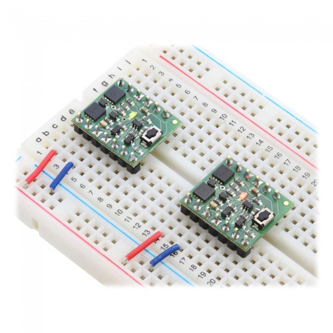 Pololu Mini Pushbutton Power Switch with Reverse Voltage Protection, LV ...