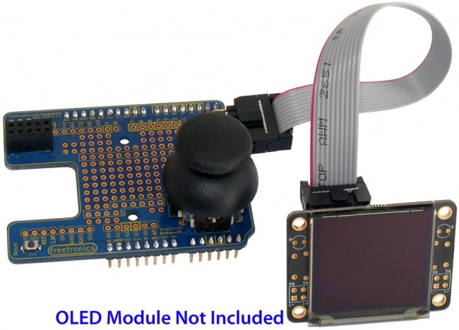Freetronics OLED Shield LCD Adapter Australia