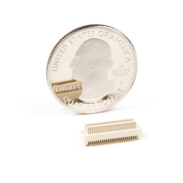 Board to Board Double Slot Female Connector - 50 pin, 0.5mm Australia