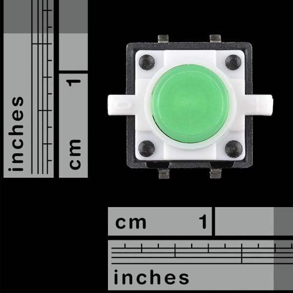 LED Tactile Button - Green Australia