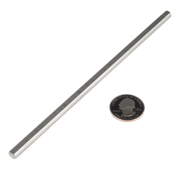 Shaft - D-Shaft (Stainless; 1/4"D x 7.00"L) Australia