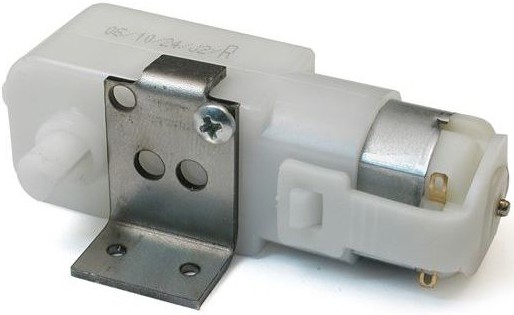 Solarbotics GMB39 (GM3/GM9 Gear Motor Bracket, Laser-Cut Steel) Australia