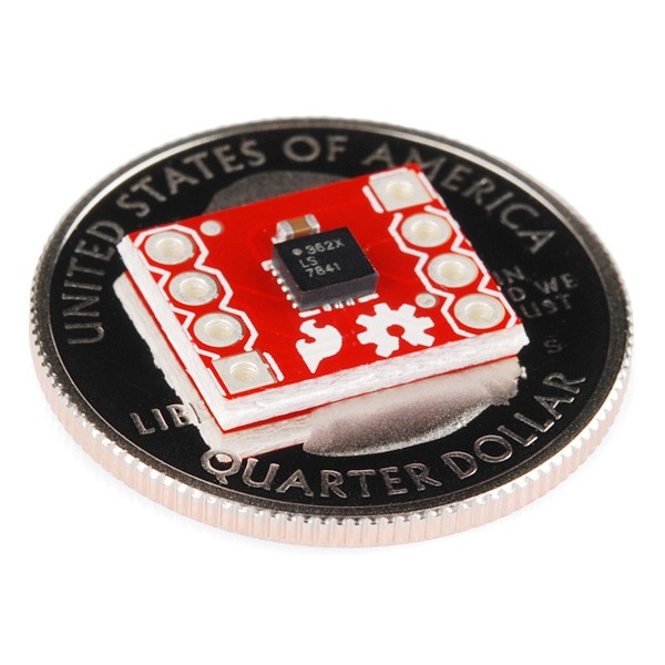 Triple Axis Accelerometer Breakout - ADXL362 | Sparkfun SEN-11446 ...