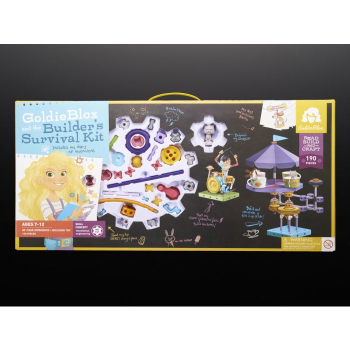 Goldie Blox and the Builders Survival Kit | Adafruit ADA2405 | Core ...