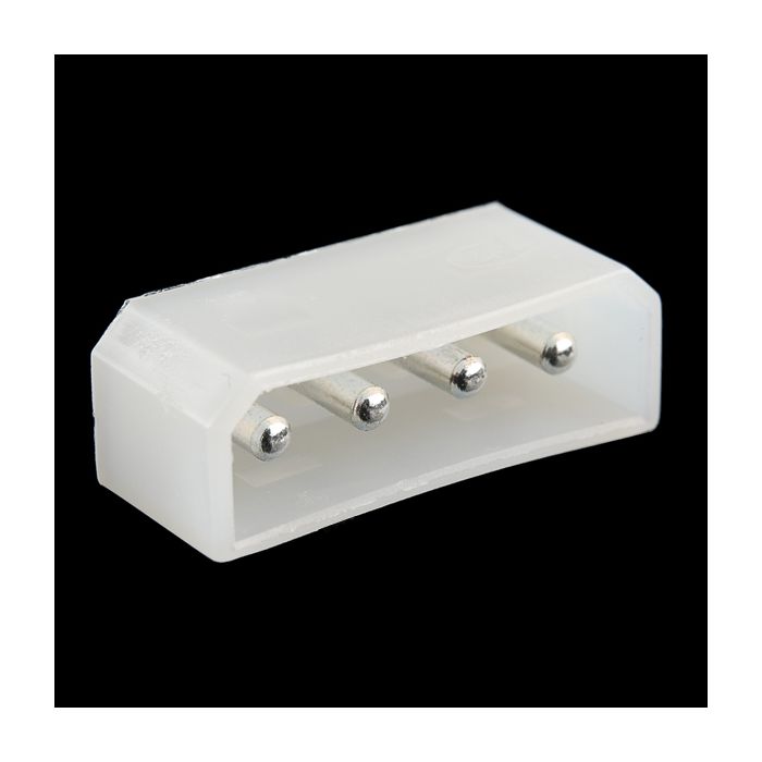 4 Pin Molex Connector - Straight | Sparkfun TOL-11300 | Core ...