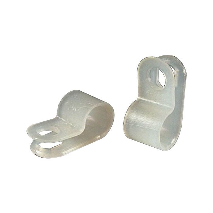 6.4mm P-Clip Cable Clamp Pk 1000 | AH4214 | Core Electronics Australia