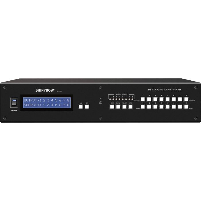 8 In To 8 Out VGA AV Matrix Switcher | AA3488 | Core Electronics Australia